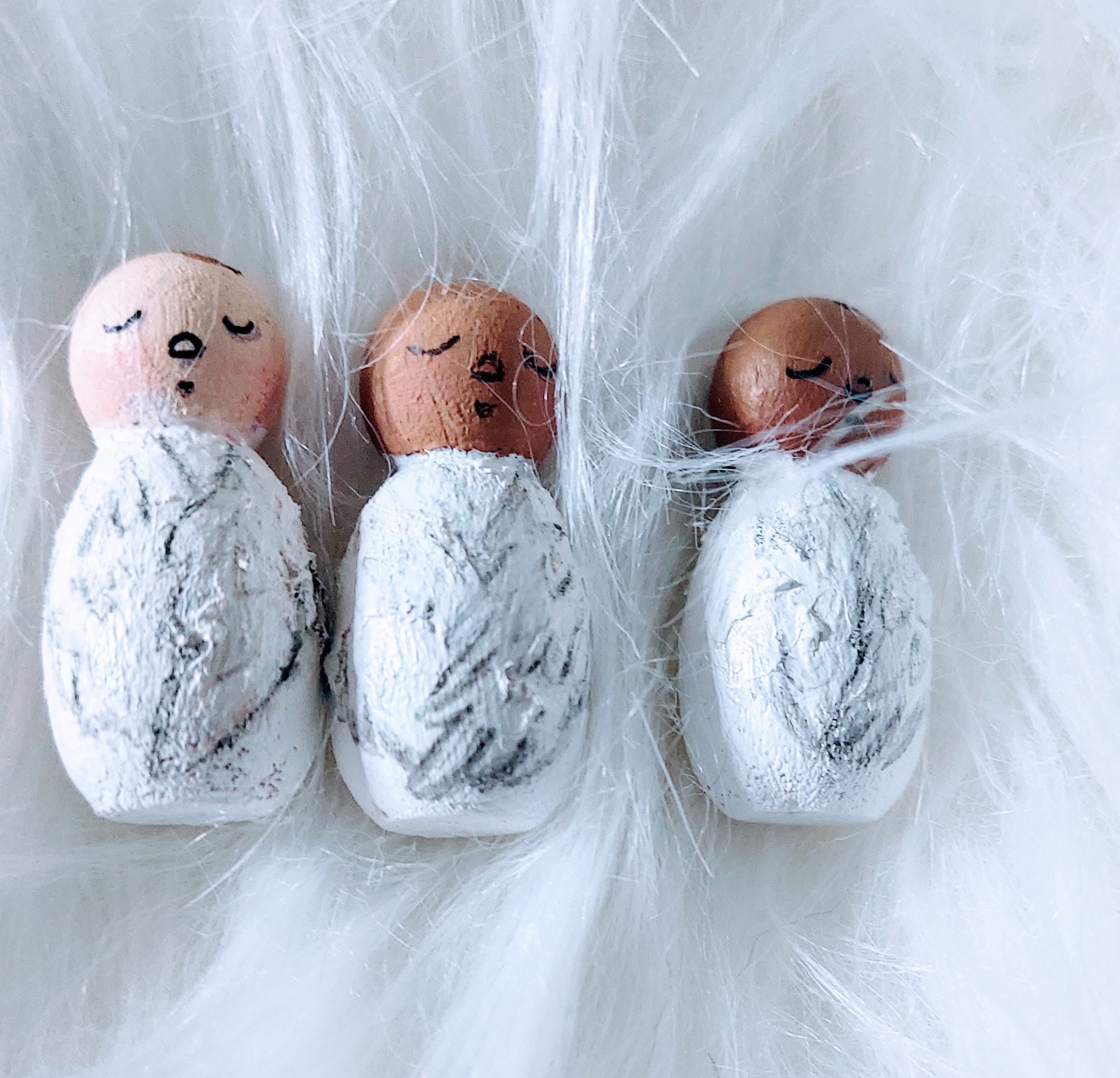 Angel Babies Pregnancy Loss Peg Babies - Etsy