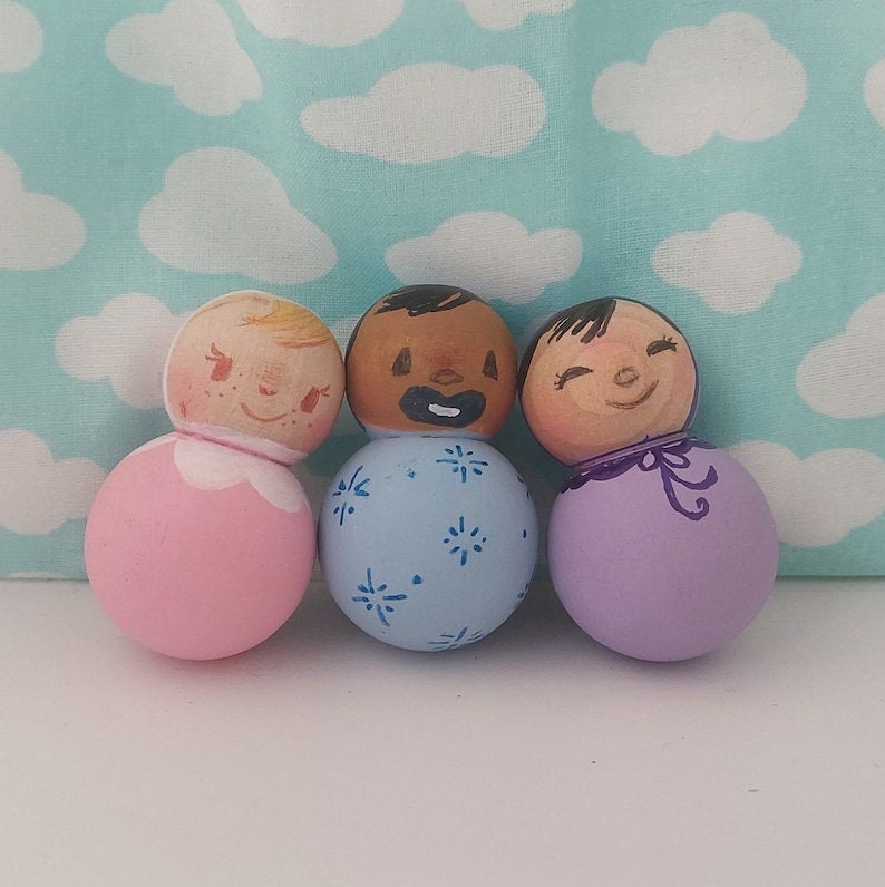 Peg Babies - Etsy