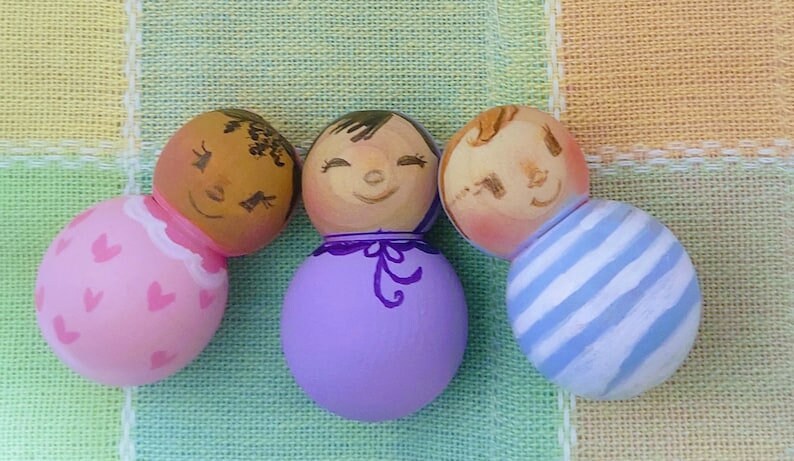 Peg Babies - Etsy
