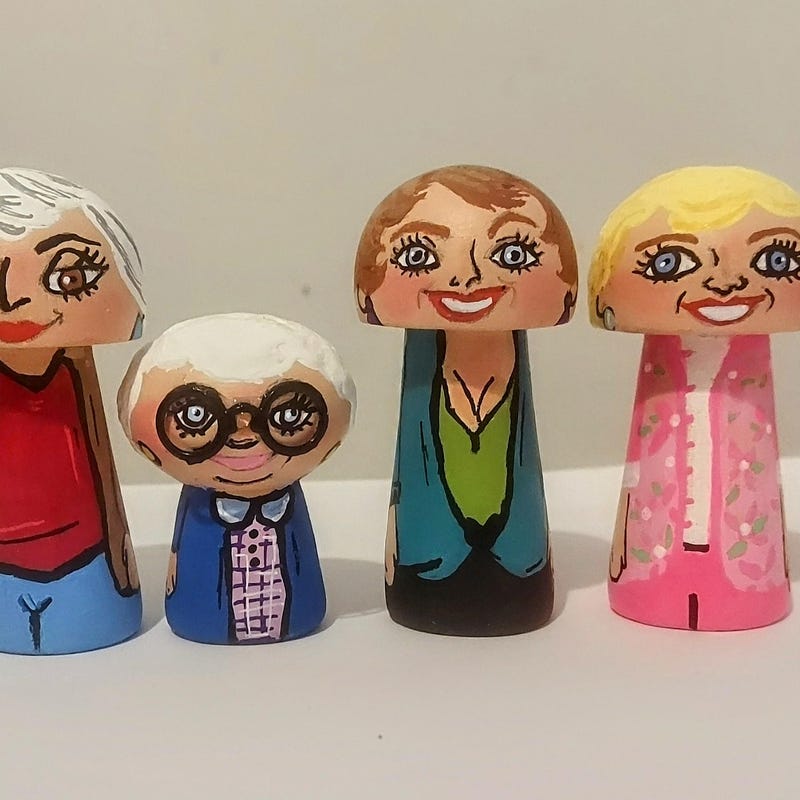 Golden Girls Doll Set - Etsy