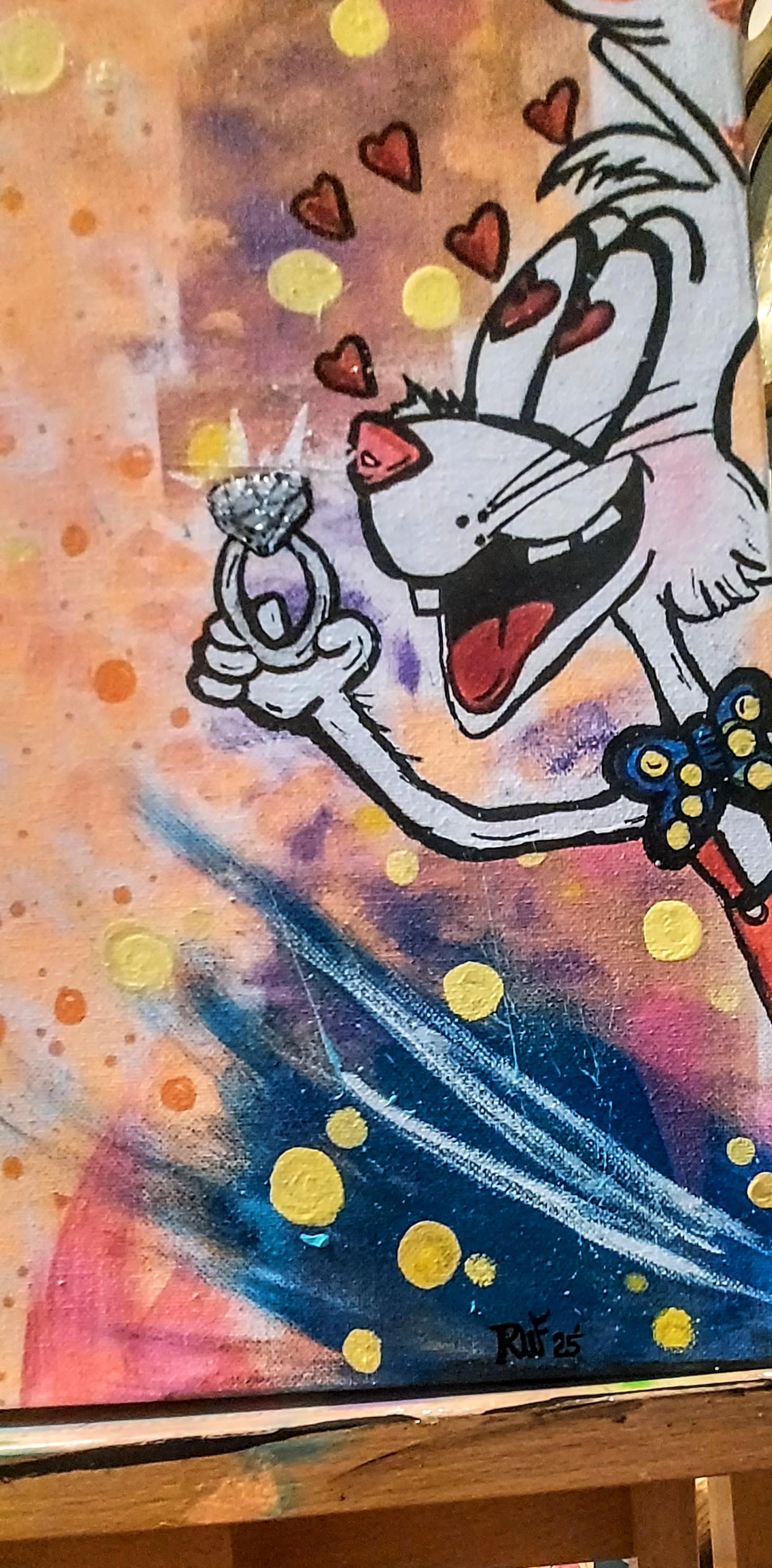 Jessica Rabbit Pop Art Canvas Painting - Etsy