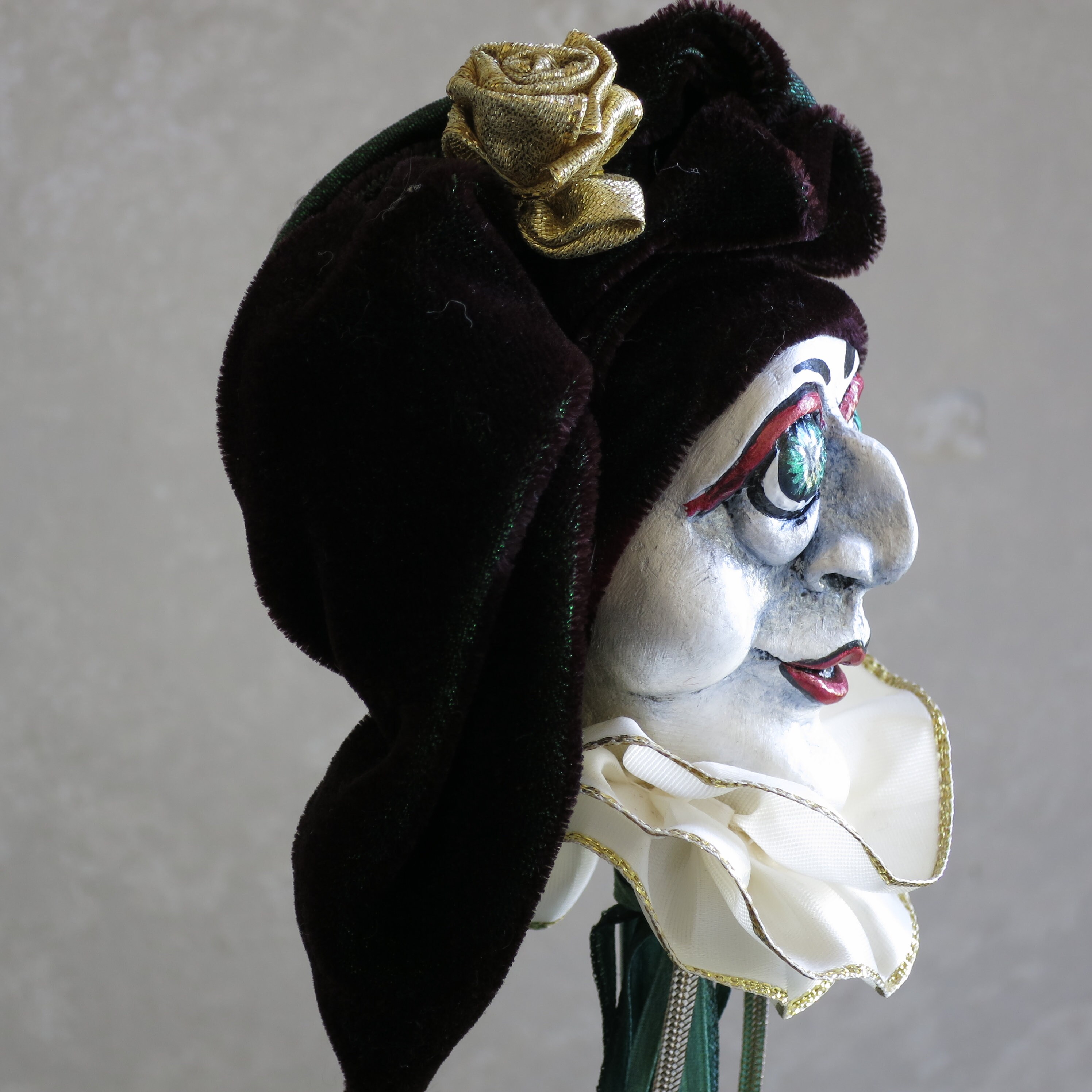 Renaissance Court Jester Puppet A True Work of Art | Etsy