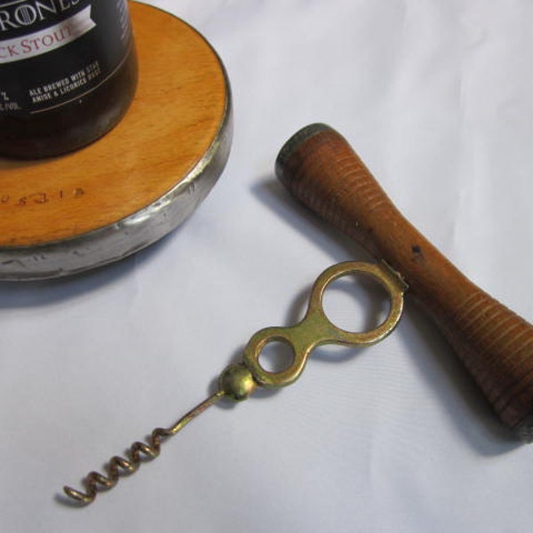 Wooden Corkscrew - Etsy