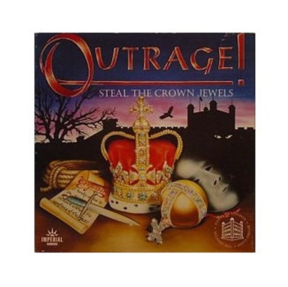 OUTRAGE GAME Steal the Crown Jewels the Official Tower of | Etsy