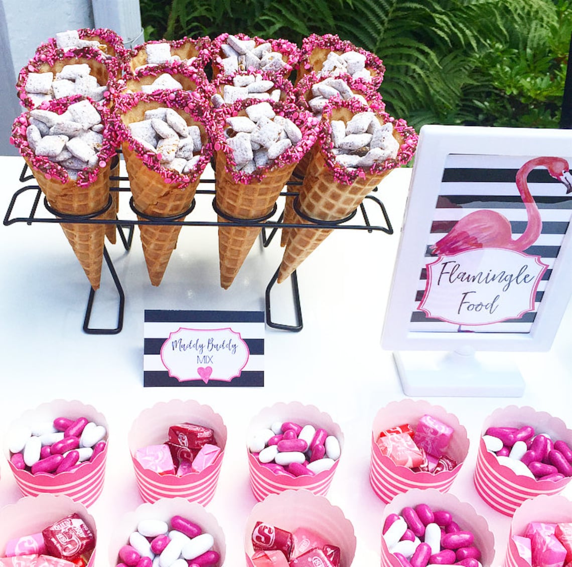 Flocktails and Friends Ladies Night Printable Set. Flamingle Party Set ...