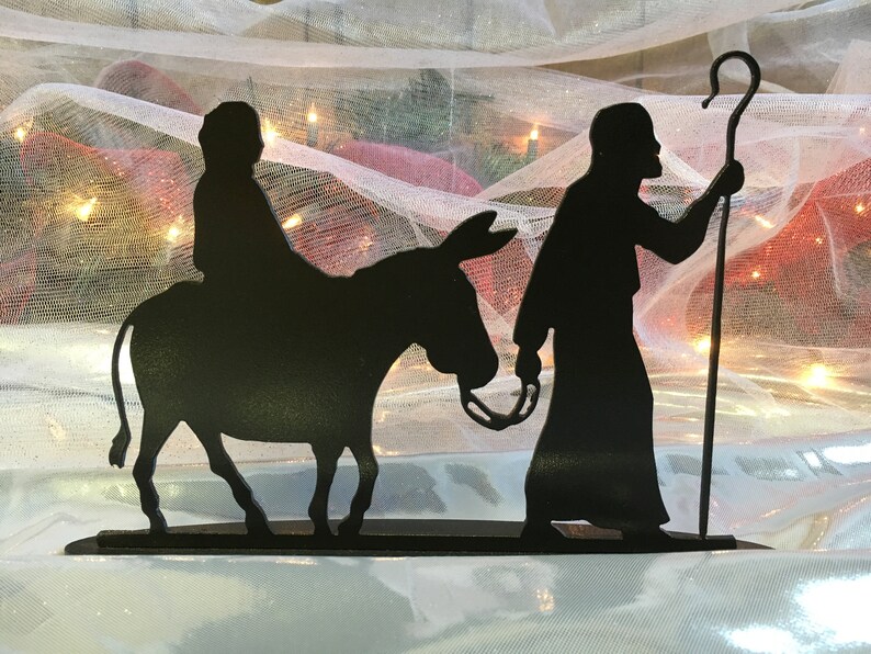 Nativity - Joseph & Mary Arriving in Bethlehem - Etsy