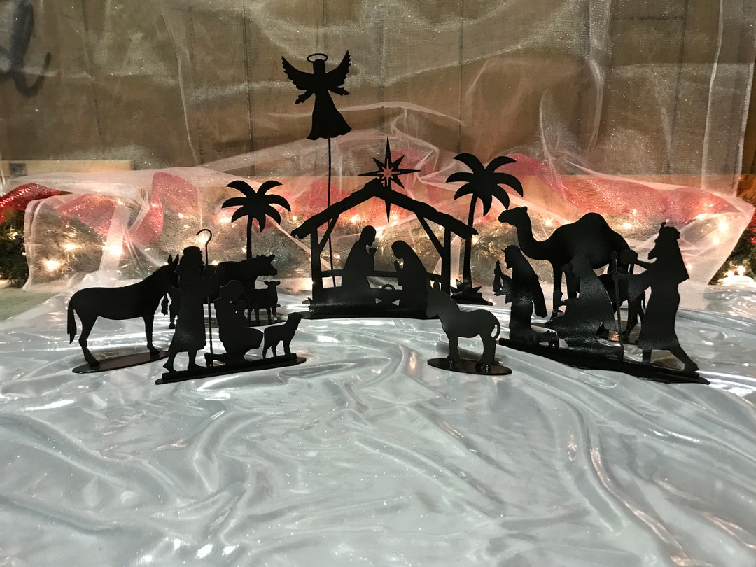 Nativity | Nativity 10-piece | Metal Nativity | Nativity Steel ...