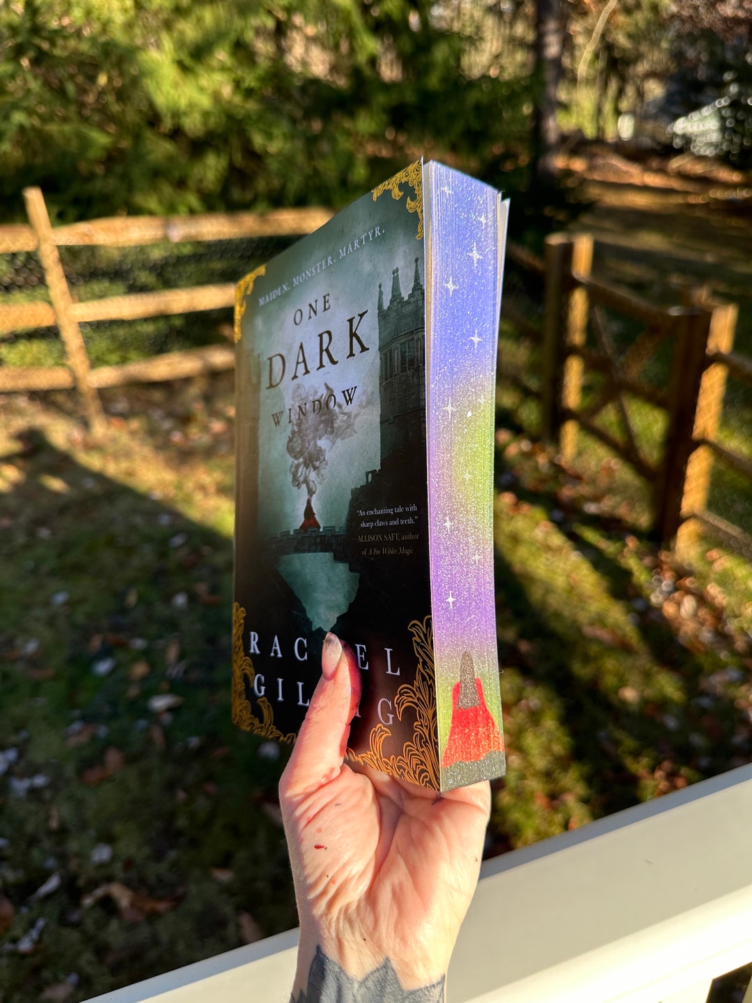 One Dark Window by Rachel Gillig Custom Stenciled - Etsy