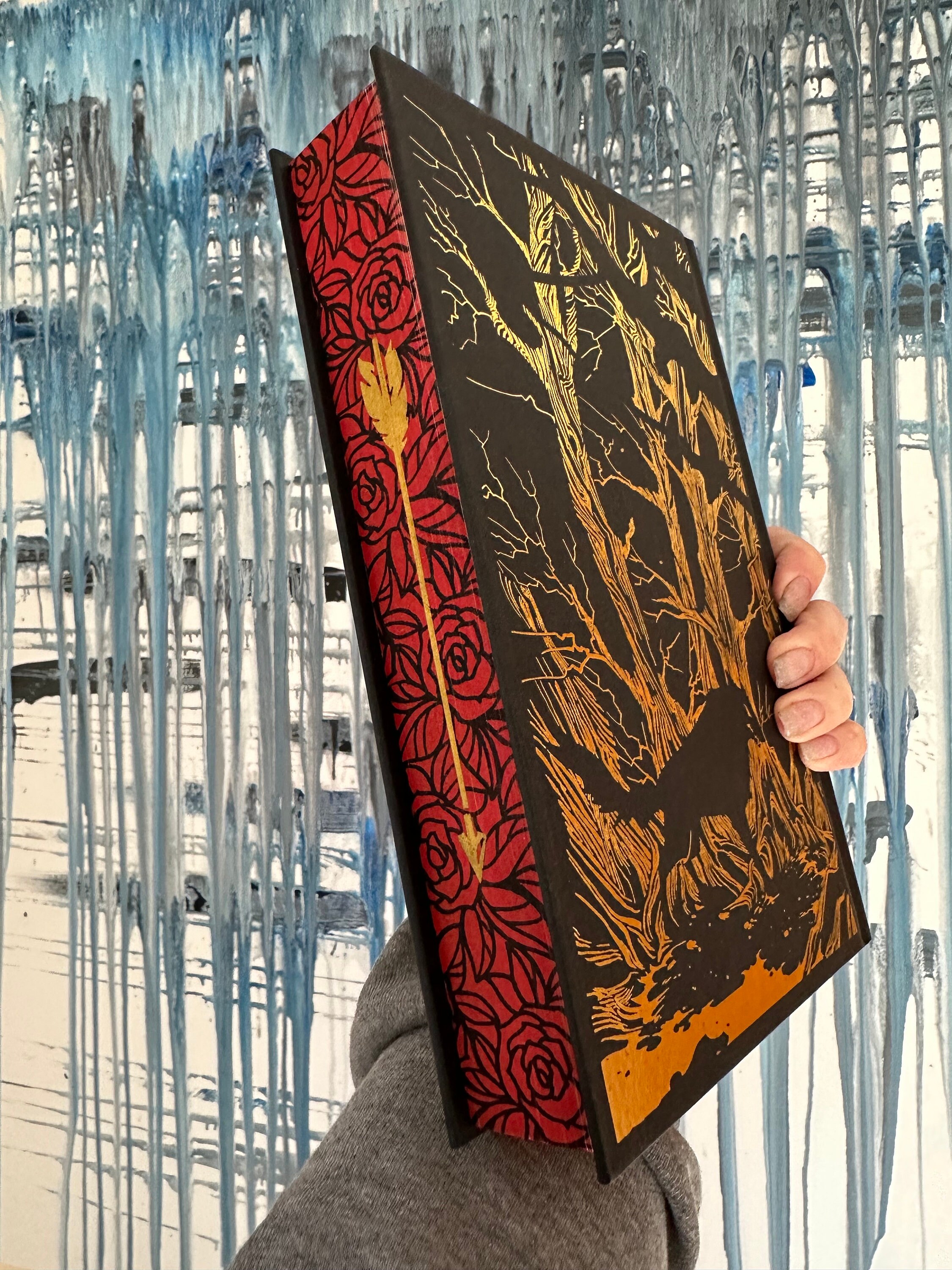 ACOTAR Collectors Edition by Sarah J Maas Custom Stenciled - Etsy