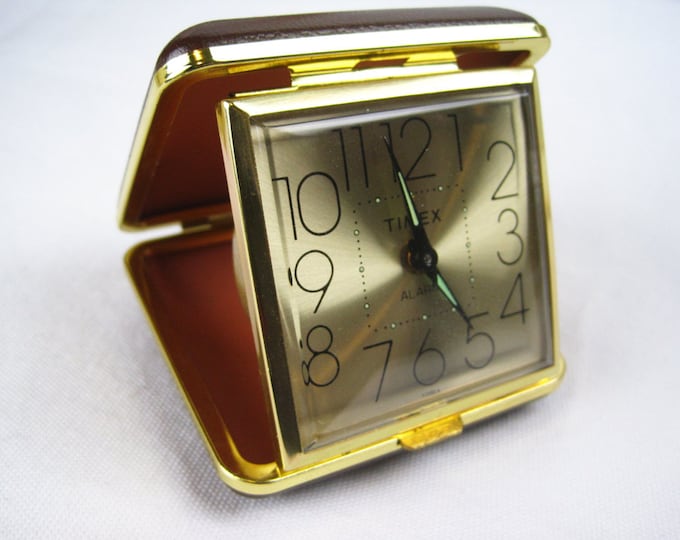 Timex Folding Travel Wind-up Alarm Clock - Etsy