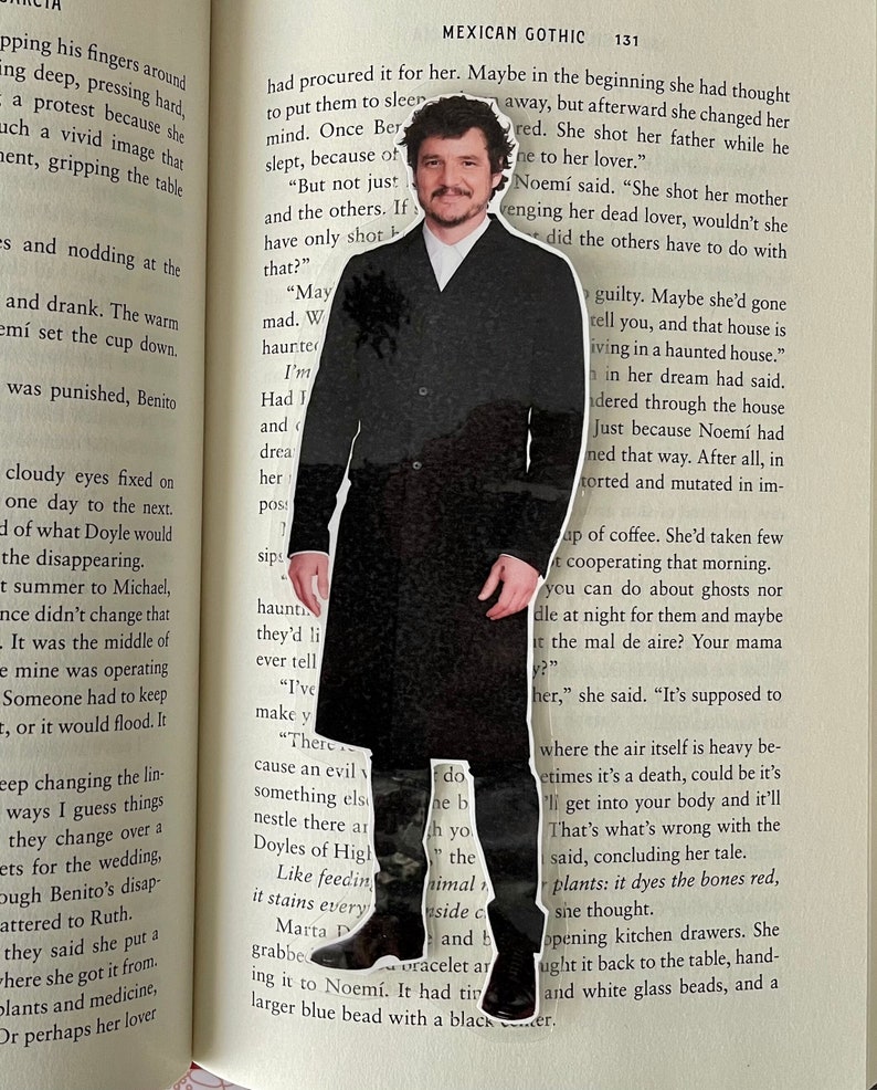 Pedro Pascal Cut Out Bookmark - Etsy