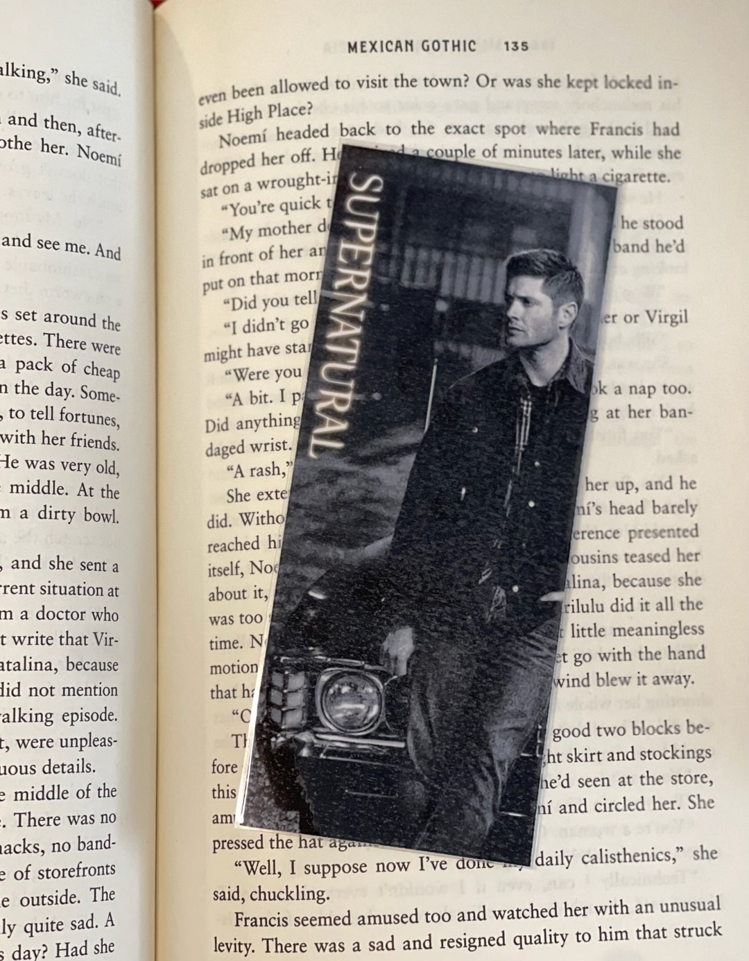Dean Winchester-supernatural Bookmark - Etsy