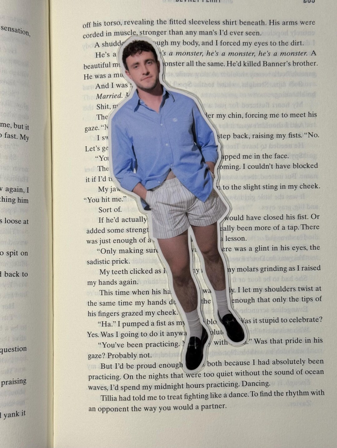 Paul Mescal Cut Out Bookmark - Etsy