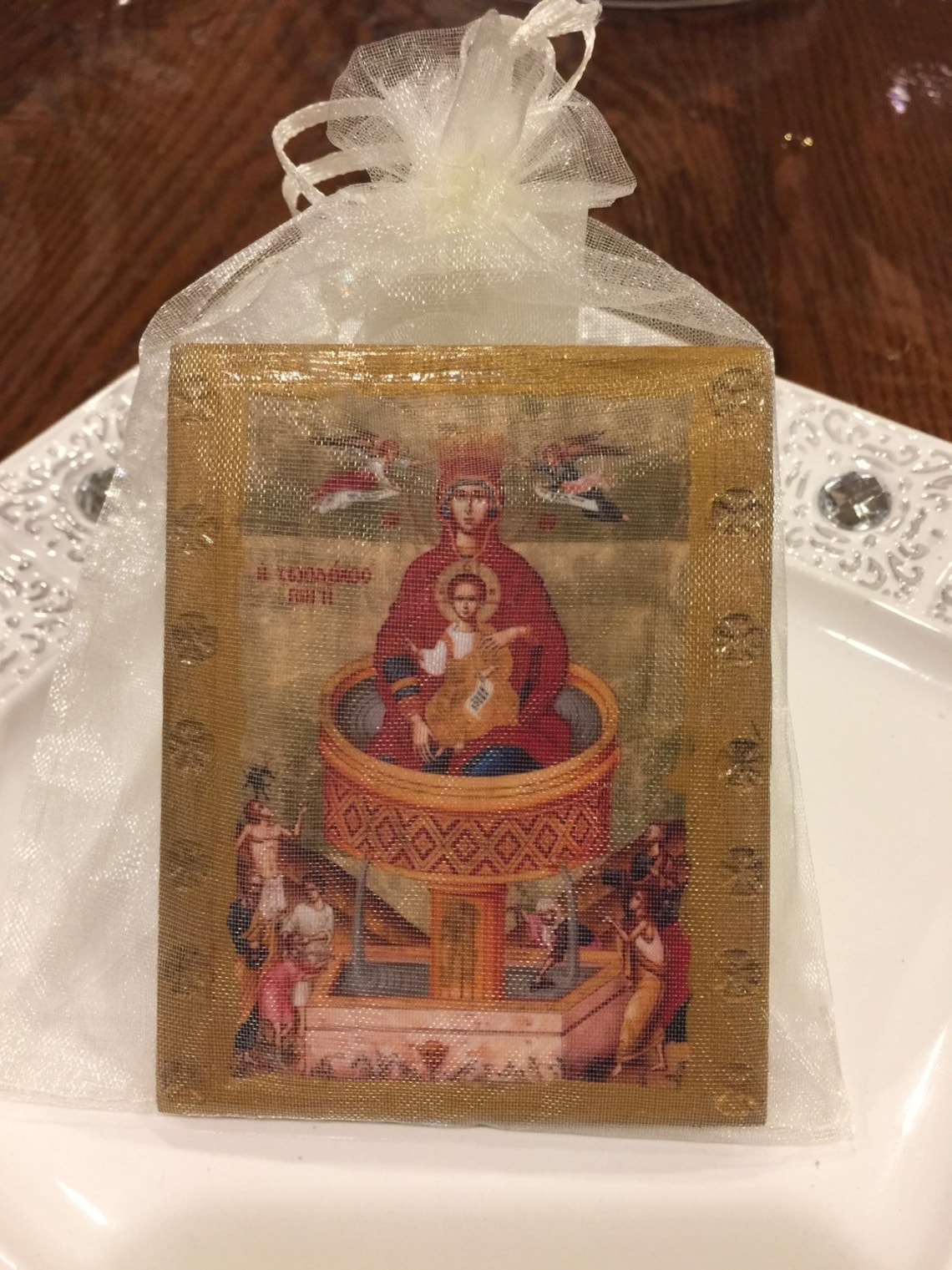 10 Personalized baptism favors Greek Orthodox icons wedding | Etsy
