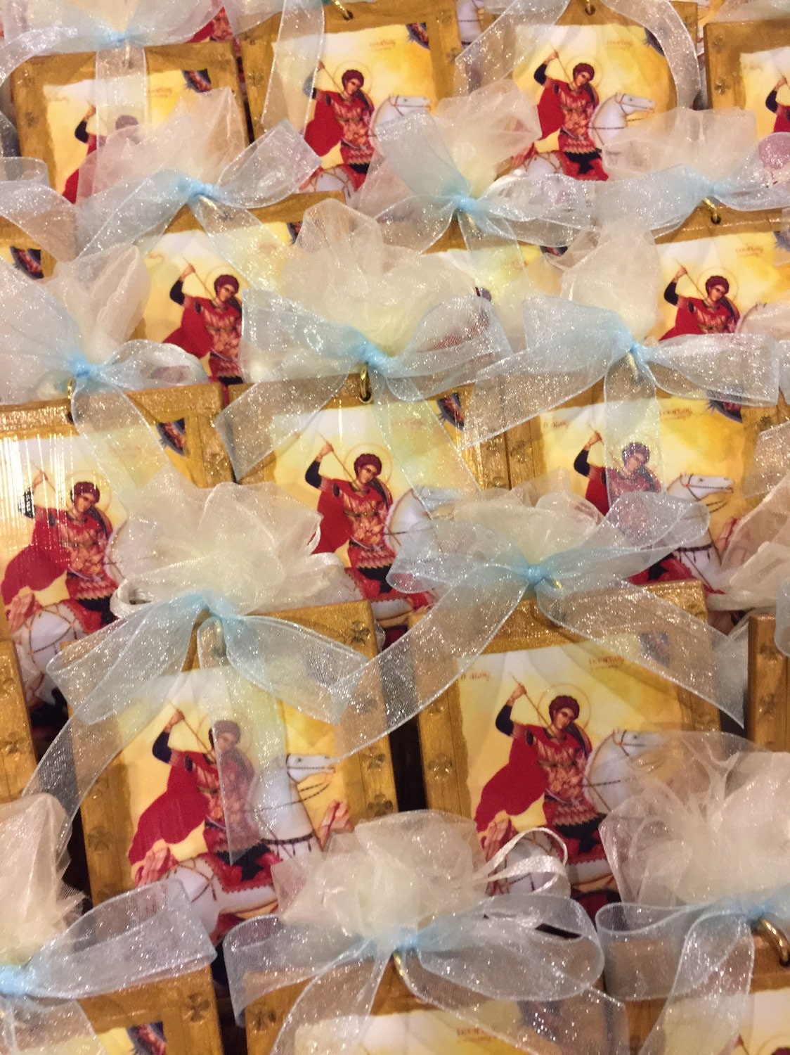 10 Icon Favors Saint George Icon Religious Favors Greek | Etsy