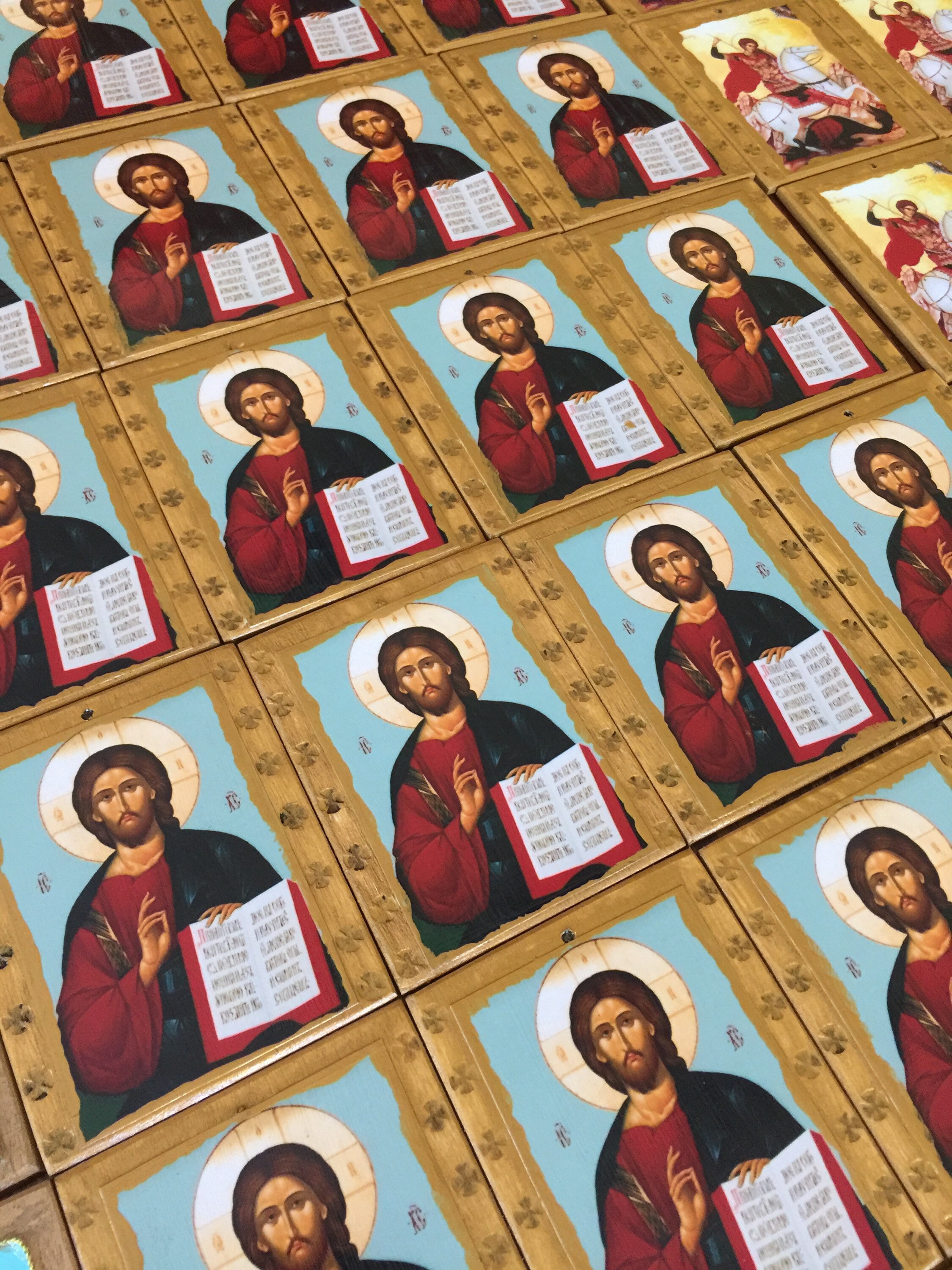 10 Religious Icons Favors Baptism Favors Greek Orthodox | Etsy