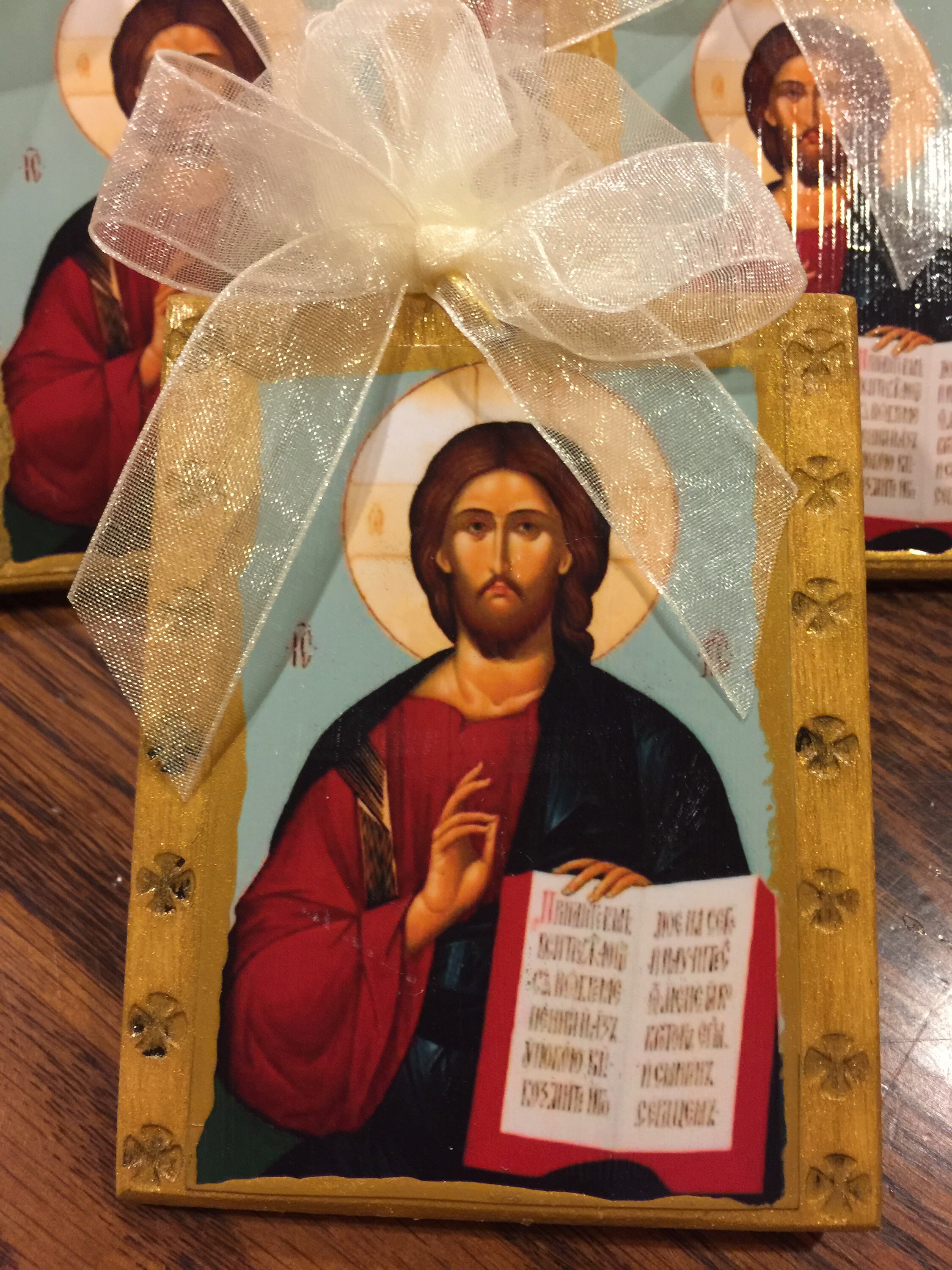 10 Religious Icons Favors Baptism Favors Greek Orthodox | Etsy