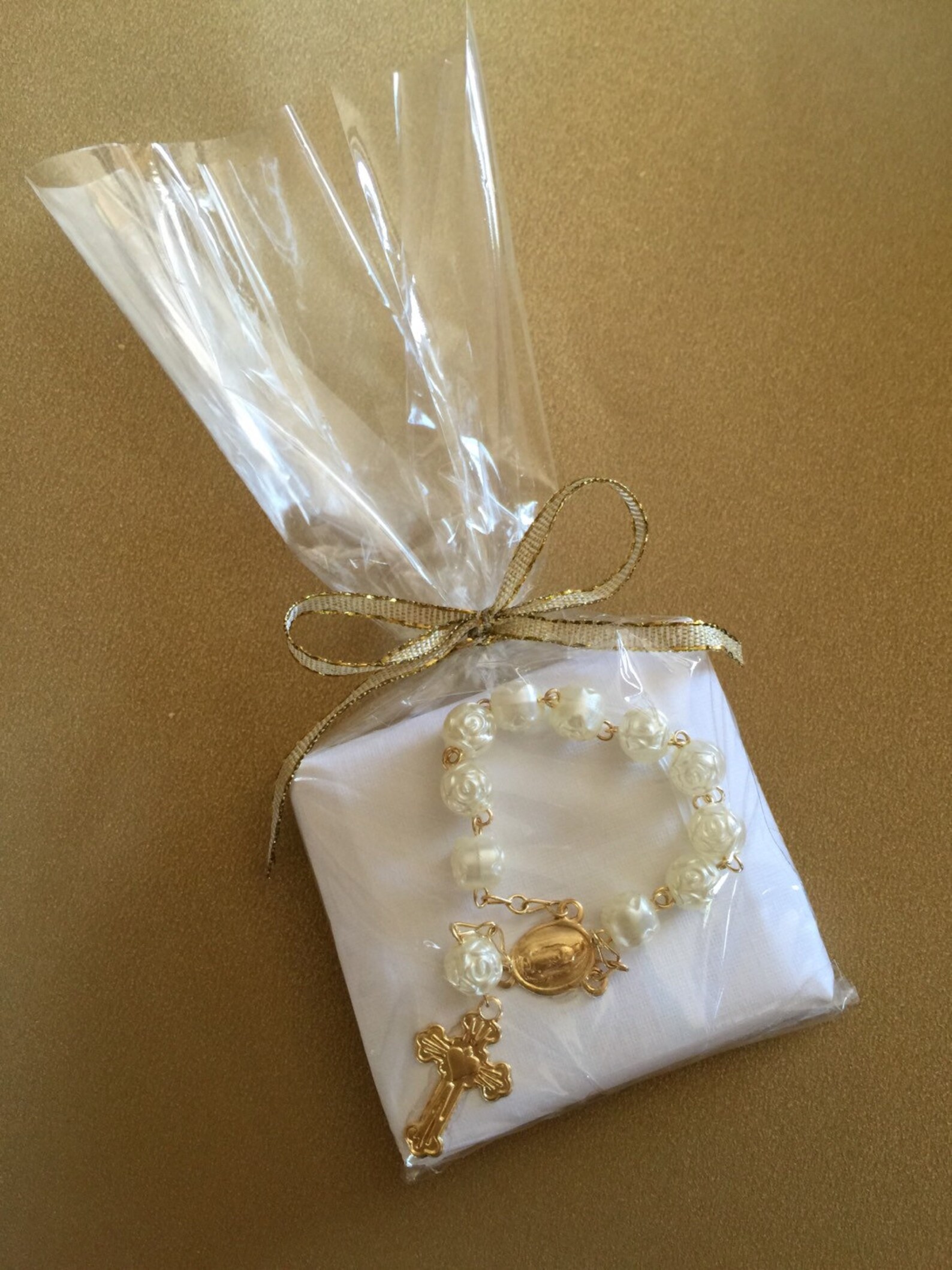 10 Baptism Favors, Religious Favors, Rosary..baptism, First Communion ...