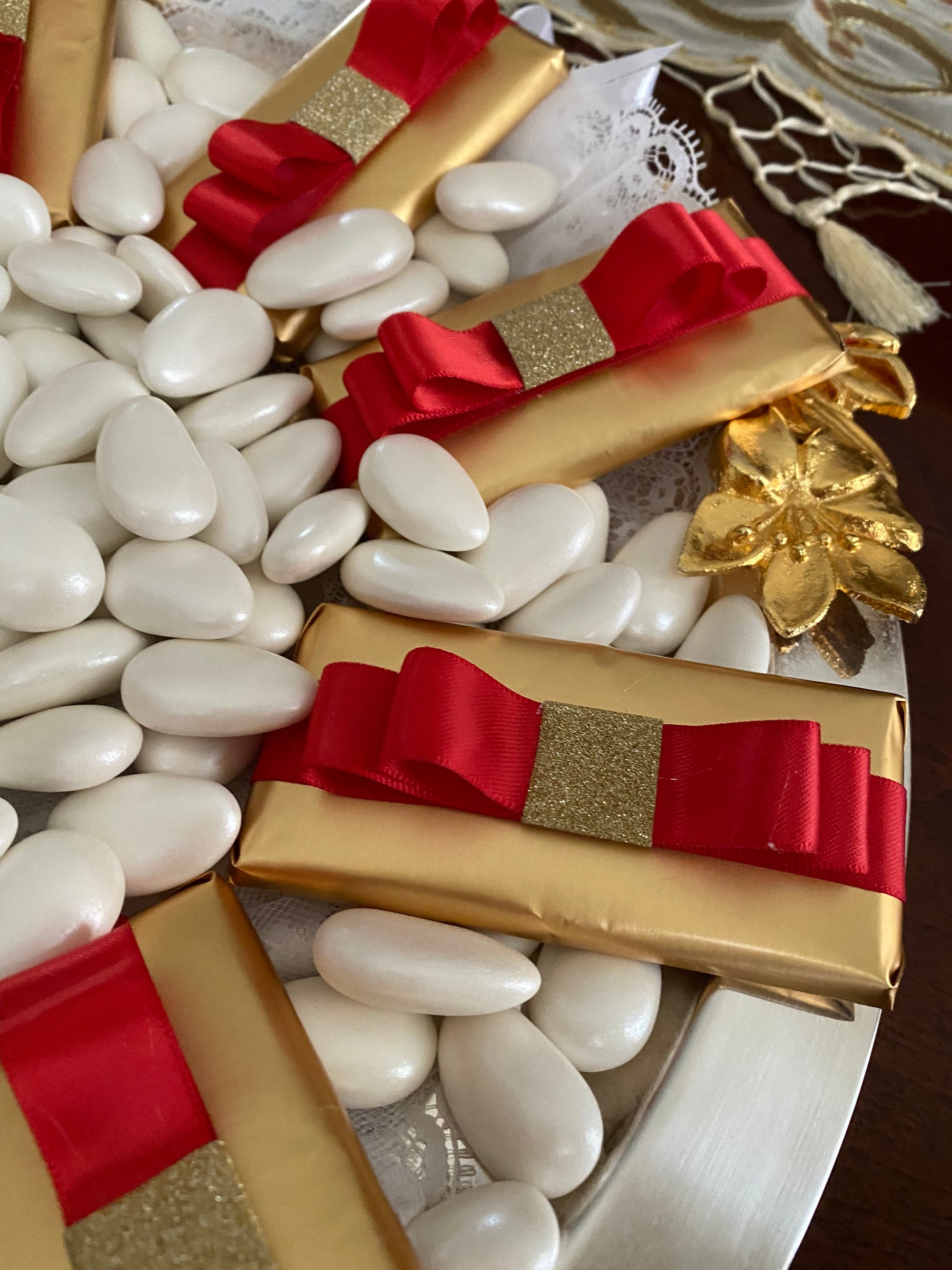 10 Wedding Favors, Decorated Chocolate, Engagement, Anniversary, - Etsy