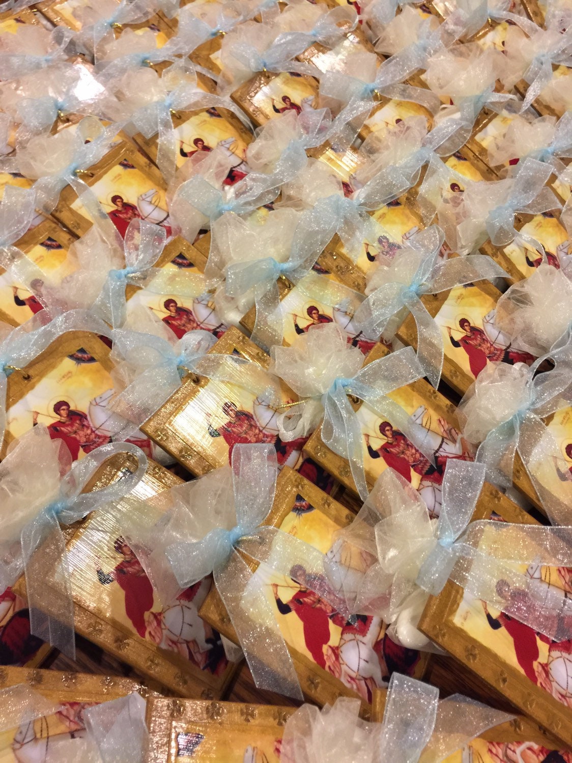 10 Icon Favors Saint George Icon Religious Favors Greek | Etsy