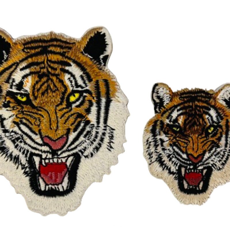 Iron on Patch Tiger - Etsy
