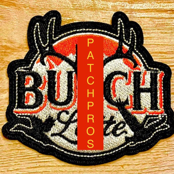 Orange Iron on Patch - Etsy