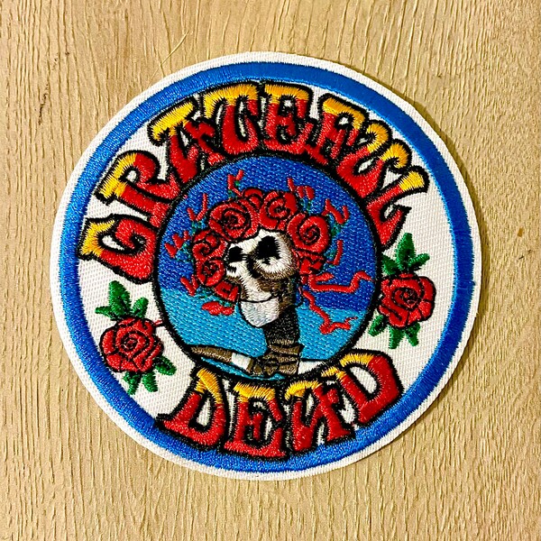 Embroidered Skull Patch - Etsy