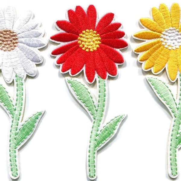 Flower Iron on Patch - Etsy