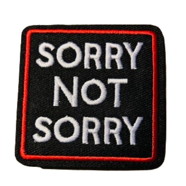 Sorry Not Sorry - Etsy