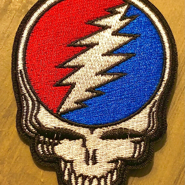 Embroidered Skull Patch - Etsy