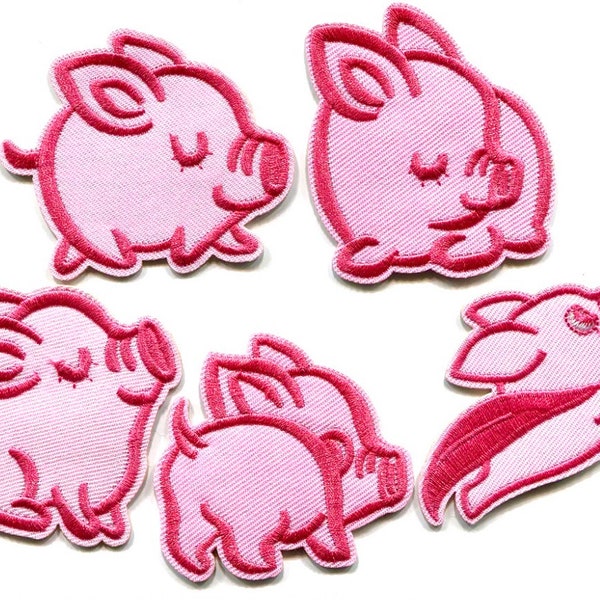 Sew on Pig Patch - Etsy