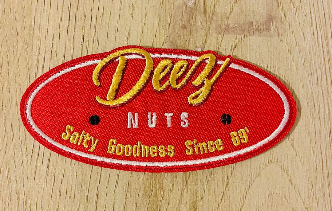 DEEZ NUTS Patch Iron on Ready Brand New Salty Goodness Since 69’ - Etsy