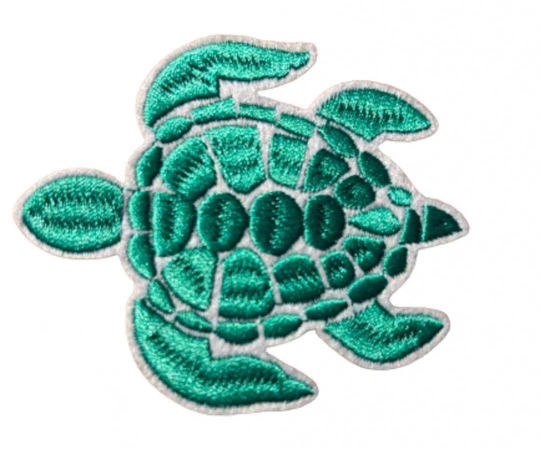 Sea Turtle Patch Iron on Ready Patch Embroidered Filler Patch Hat Bar ...