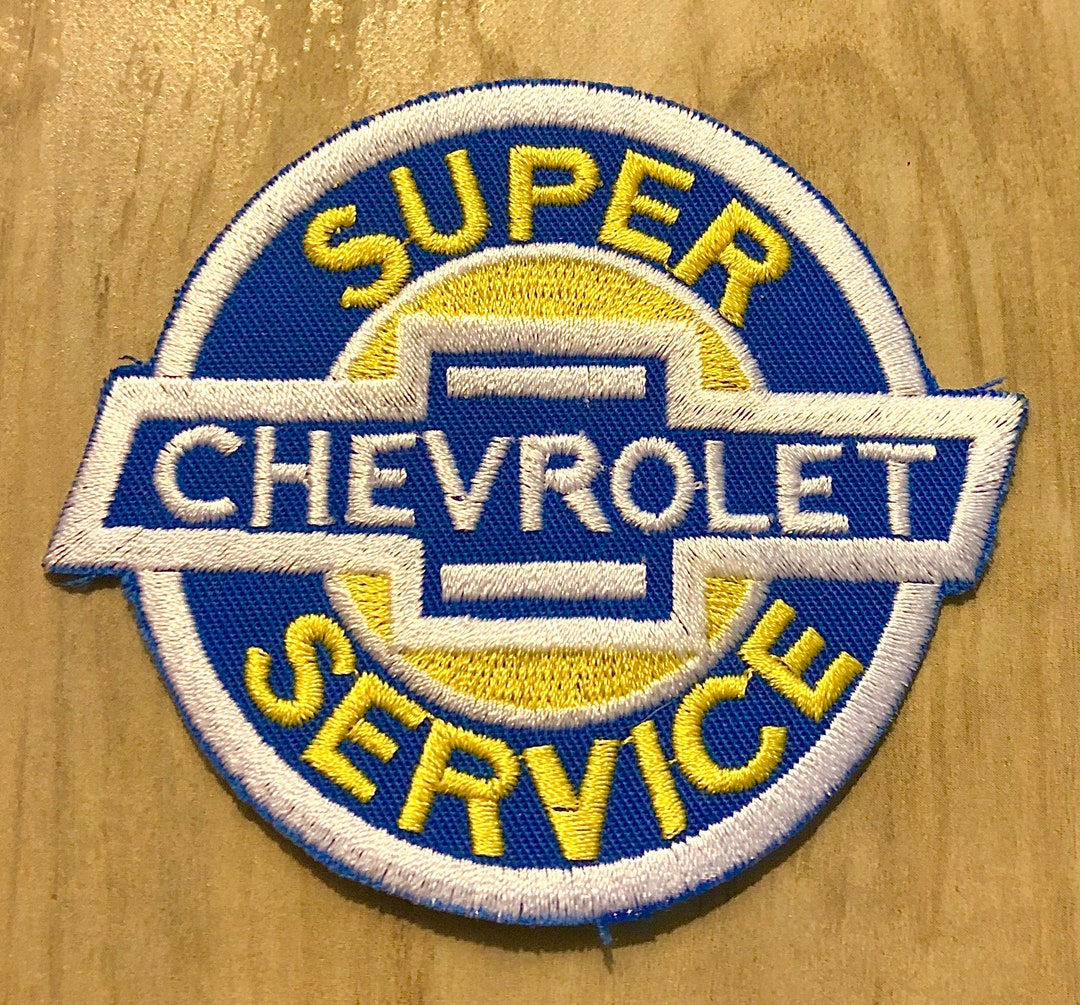 CHEVROLET SUPER SERVICE Patch 3 Iron on Ready Chevy Brand New - Etsy