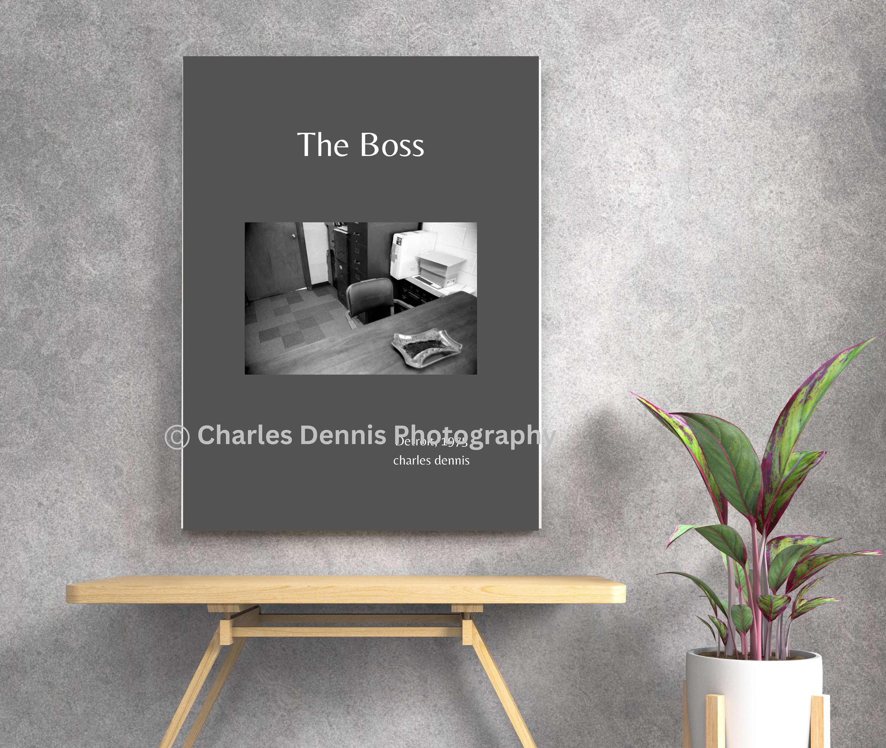 The Boss, Detroit 1975 Vintage Black and White Photography Black and ...