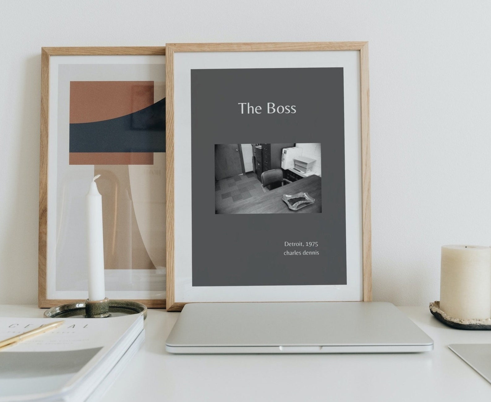 The Boss Detroit 1975 Vintage Black and White Photography - Etsy