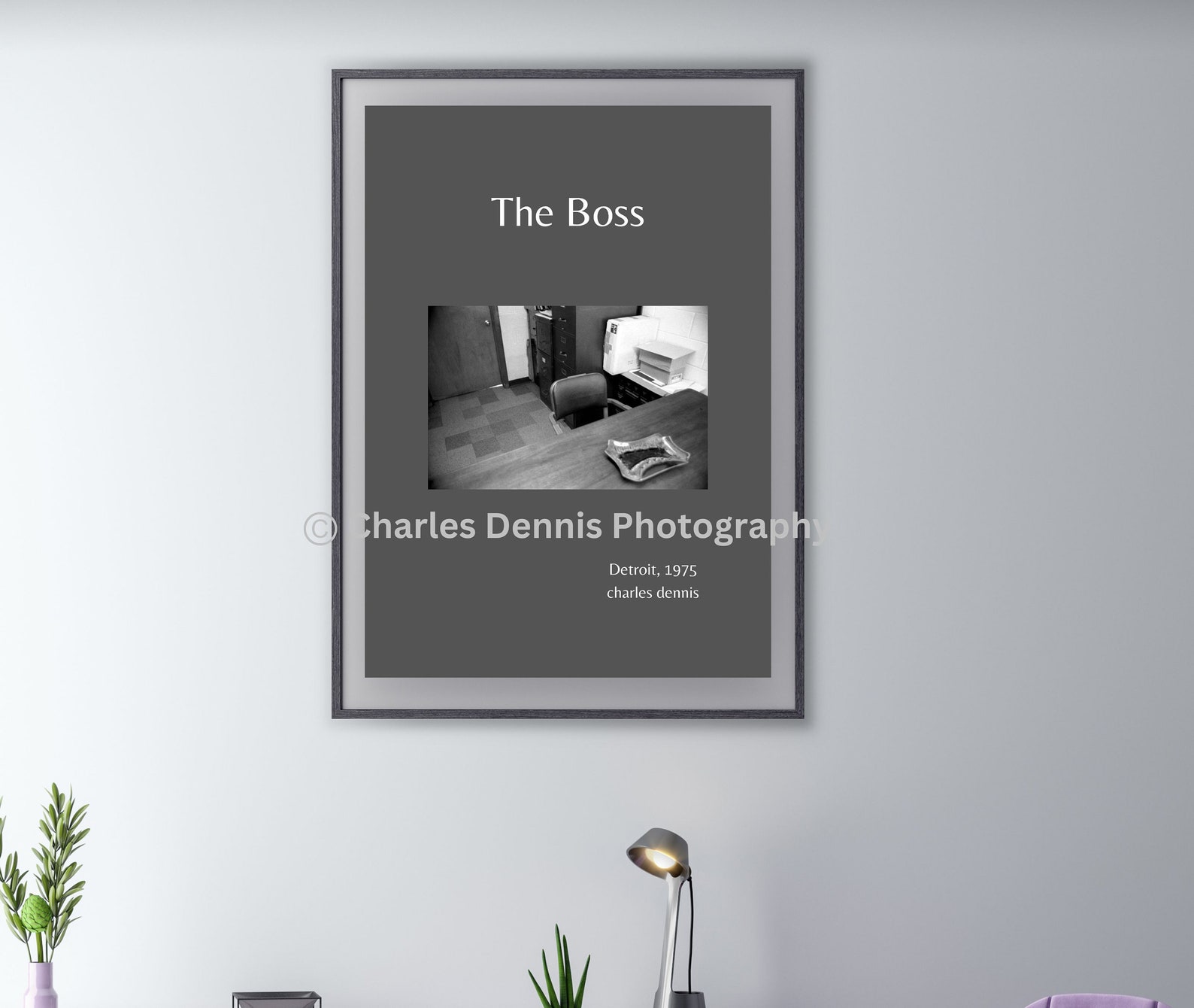 The Boss, Detroit 1975 Vintage Black and White Photography Black and ...