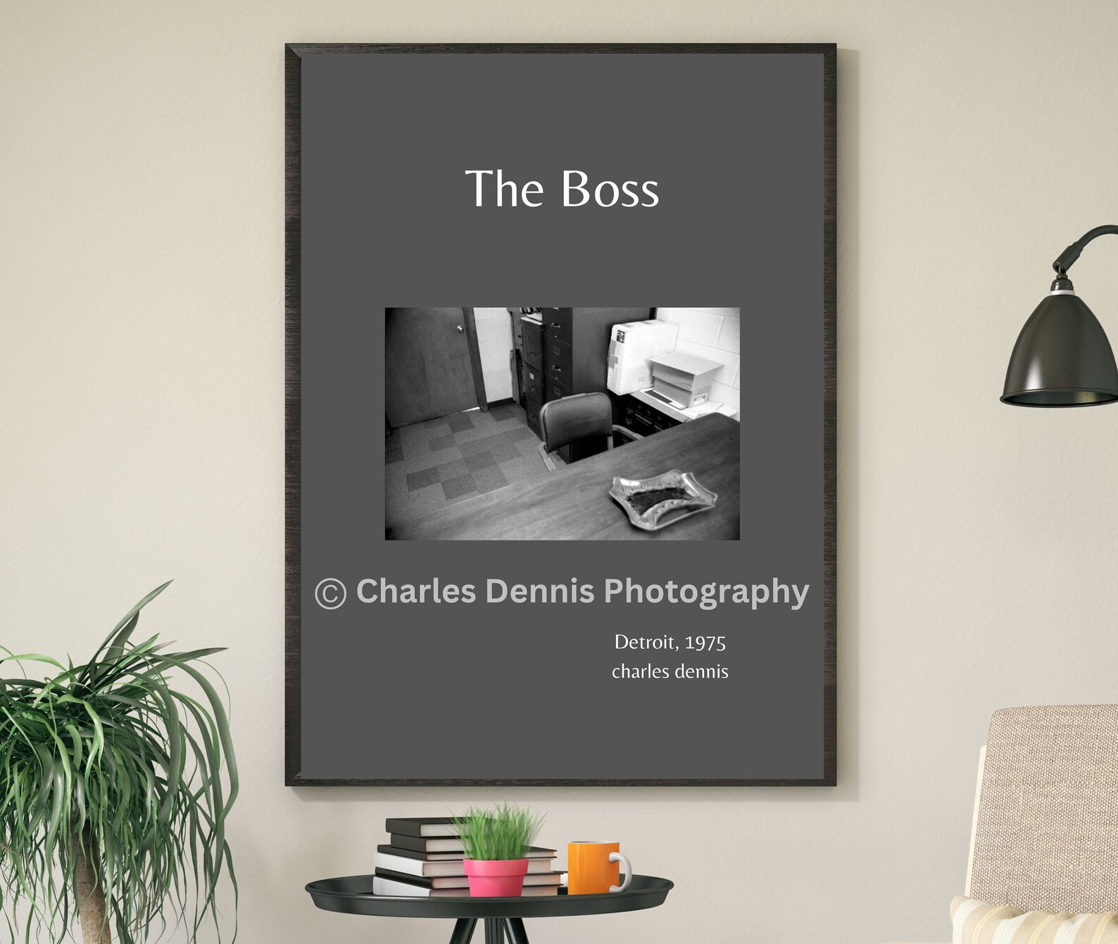 The Boss, Detroit 1975 Vintage Black and White Photography Black and ...