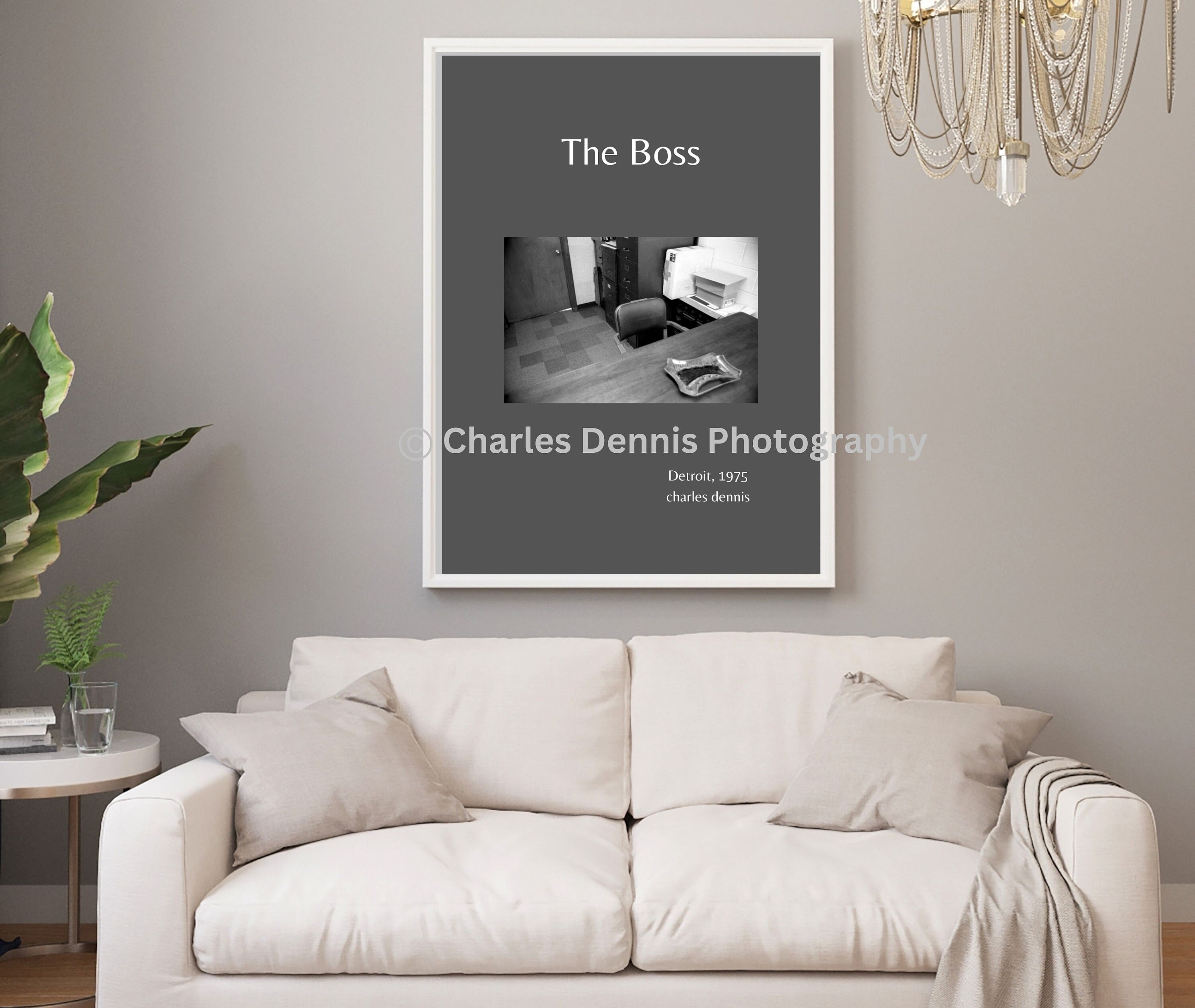 The Boss, Detroit 1975 Vintage Black and White Photography Black and ...