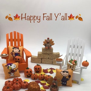 Harvest Dollhouse Miniatures I Fall Minis | 1:12 Scale Fall Miniatures ...