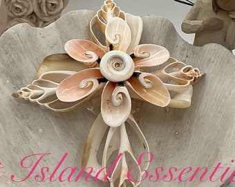 Seashell Cross - Etsy
