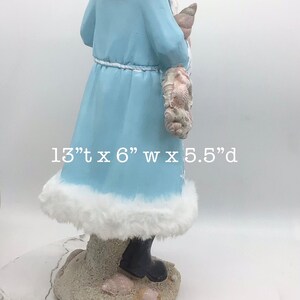 Stunning Coastal Santa I Santa Christmas Statue I Beachy Christmas I ...