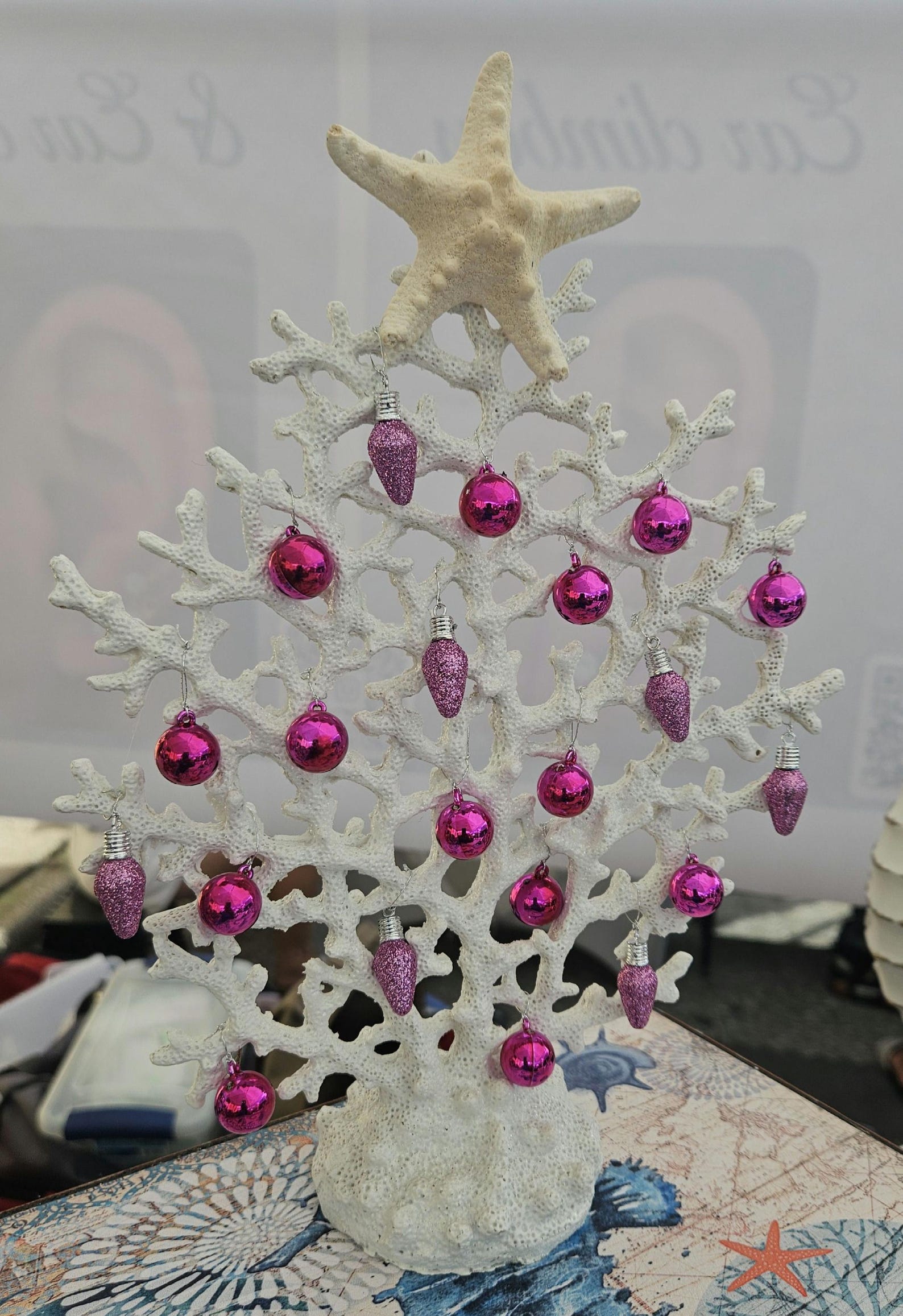 Faux Christmas Coral Display | Christmas Coral Decoration | Eco ...