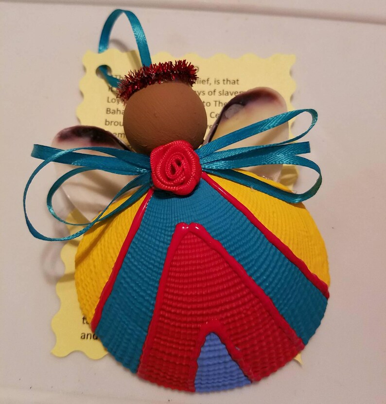 Bahamas Junkanoo Angel Junkanoo Seashell Angel Shell Angel - Etsy