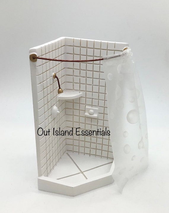 Miniature Corner Shower I Miniature Bathroom I Miniature - Etsy