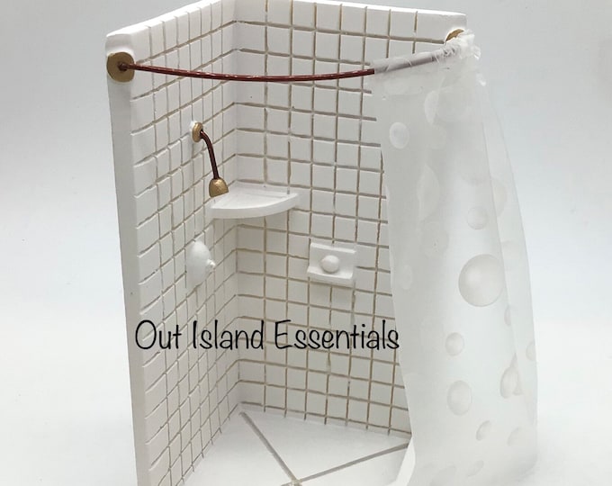 Miniature Corner Shower I Miniature Bathroom I Miniature Bathroom ...
