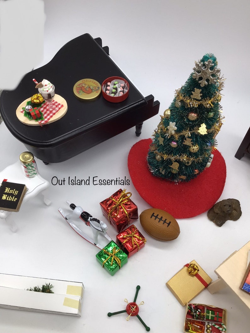 Miniature Dollhouse Christmas I Assorted Miniature Christmas - Etsy