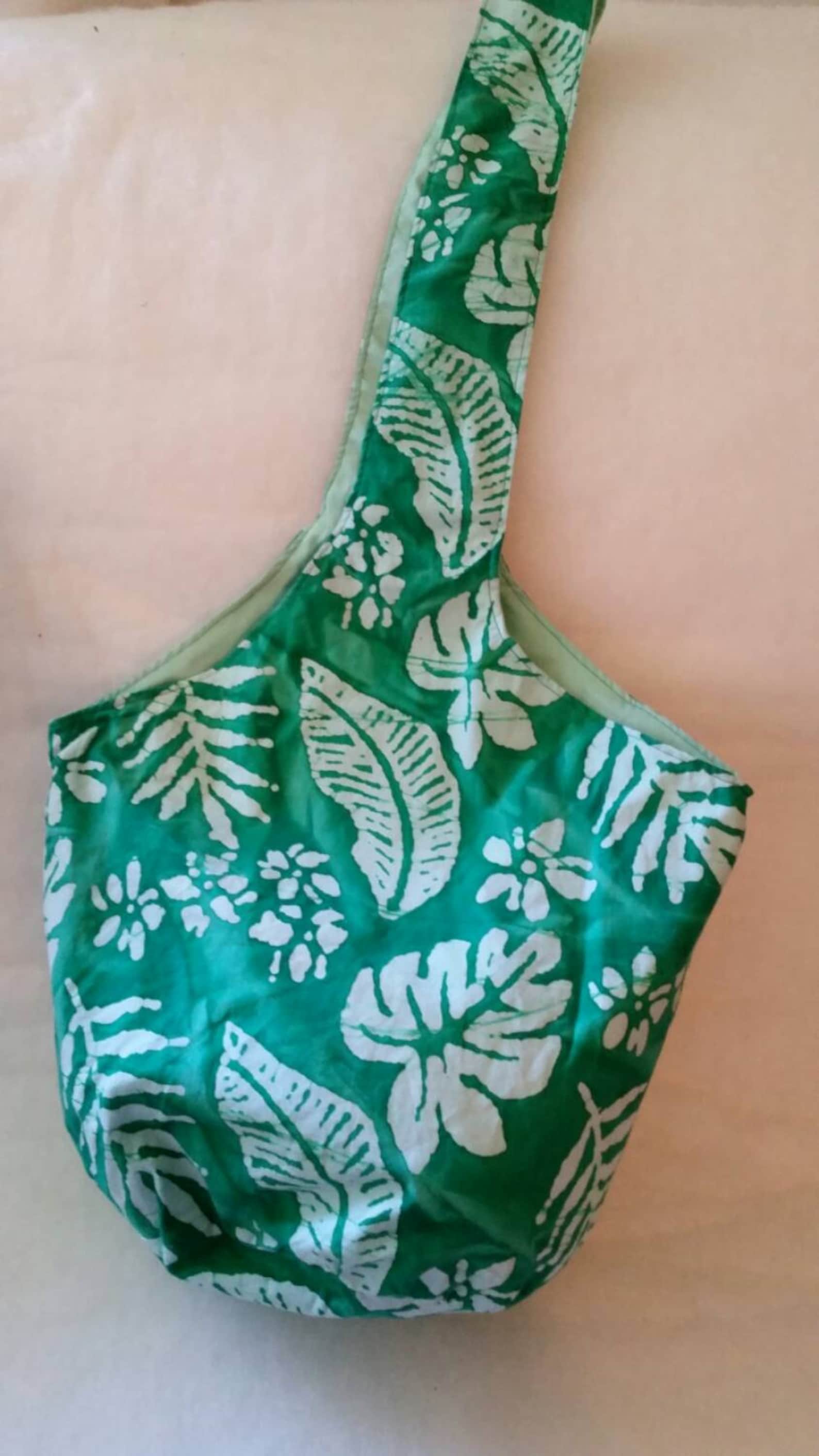 Beach Bag I Fabric Bucket Bag I Deep Fabric Bag I Green Market - Etsy
