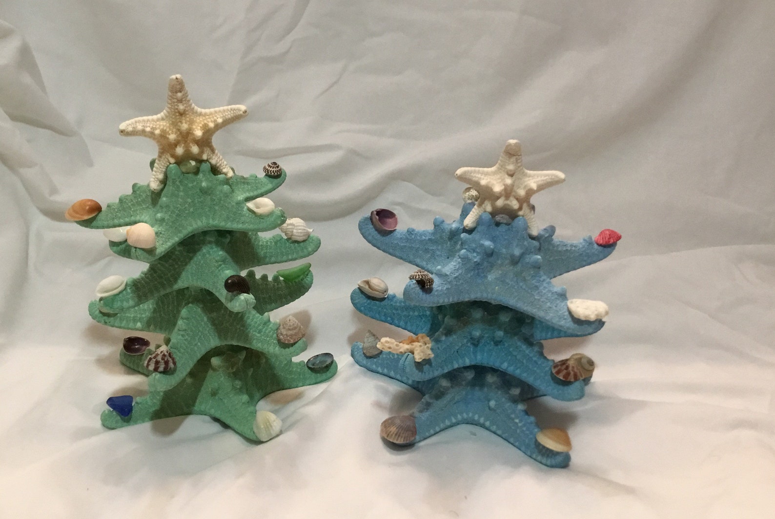 Starfish Christmas Tree Decoration I Jingle Bell Starfish - Etsy