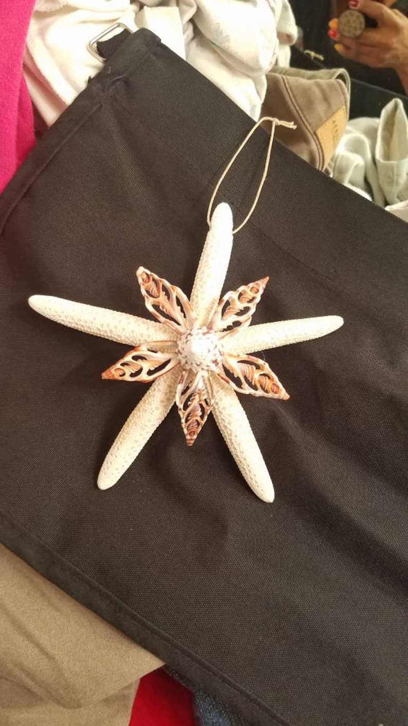 Starfish Ornament Unique Starfish Seashells and Starfish - Etsy
